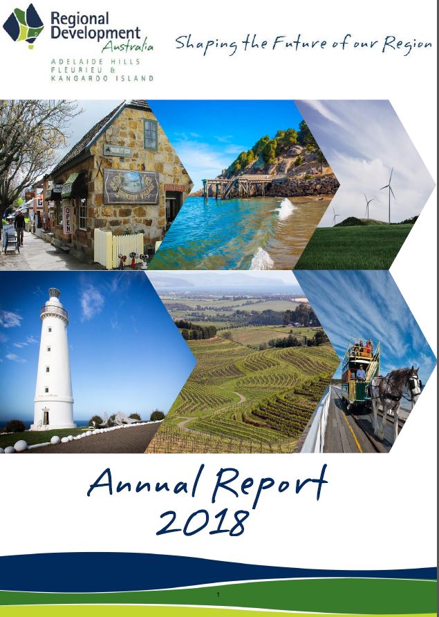 RDA Reports - RDA Adelaide Hills, Fleurieu and Kangaroo Island